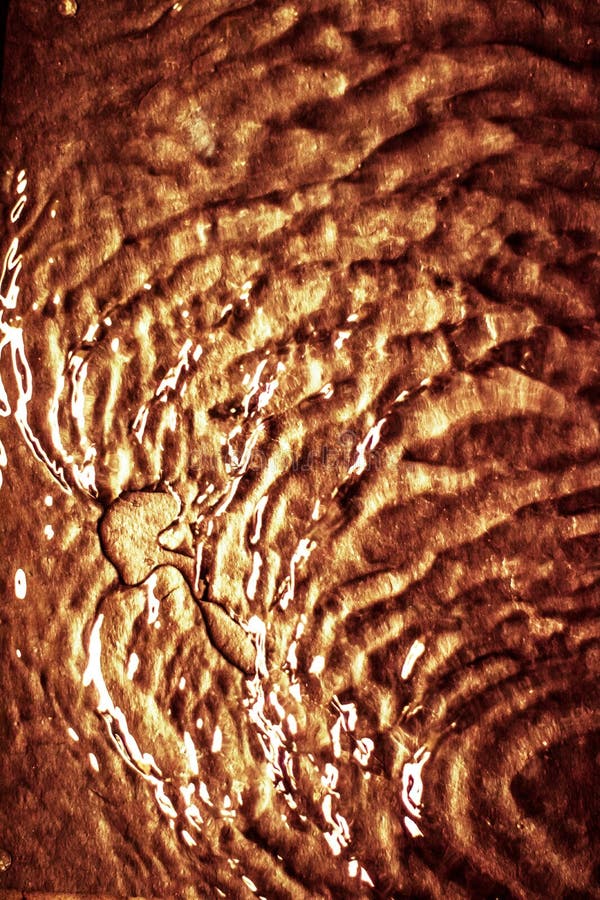 Golden source stock photo. Image of ripple, effect, modern - 141641400