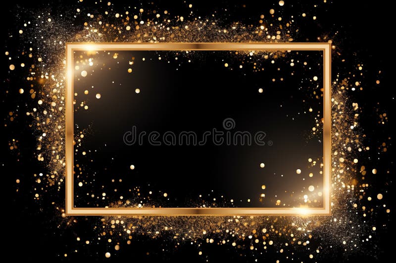 115 Gold Sparkle Splatter Border Stock Photos - Free & Royalty-Free ...