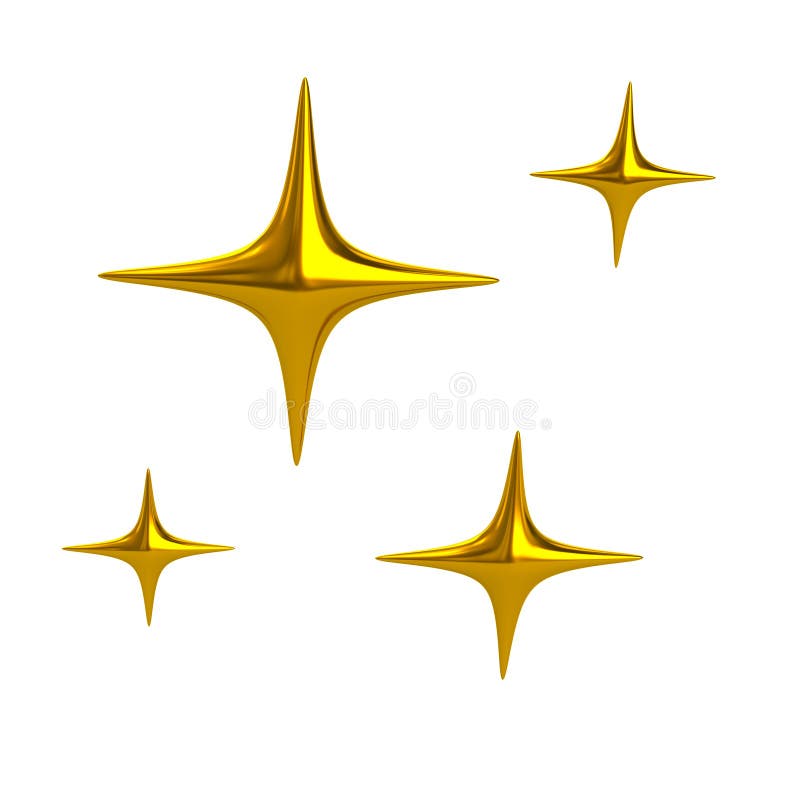 Golden sparkle banners stock illustration. Illustration of effect ...