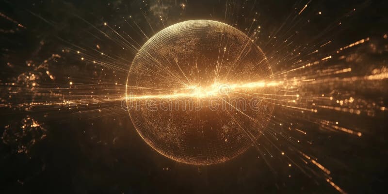 Golden Sphere Emitting Light Rays in a Cosmic Background with Dynamic ...