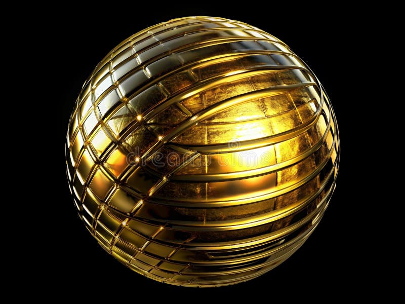 Golden Sphere Stock Illustrations – 45,745 Golden Sphere Stock ...