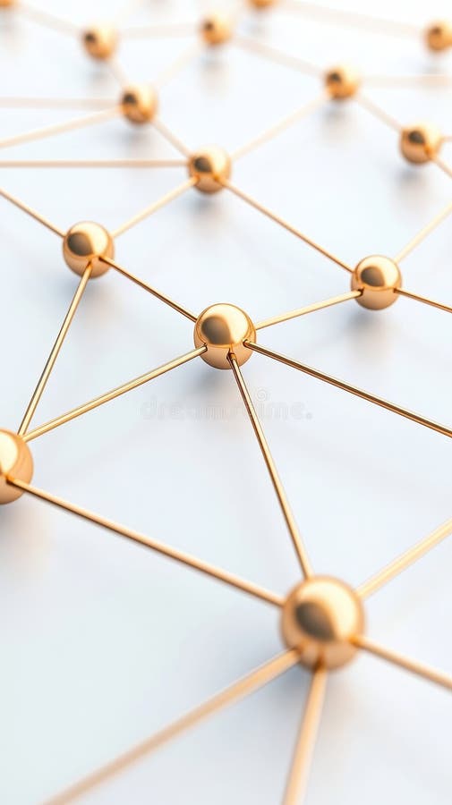 Golden Spheres Connect Forming Complex System. Artificial Intelligence ...