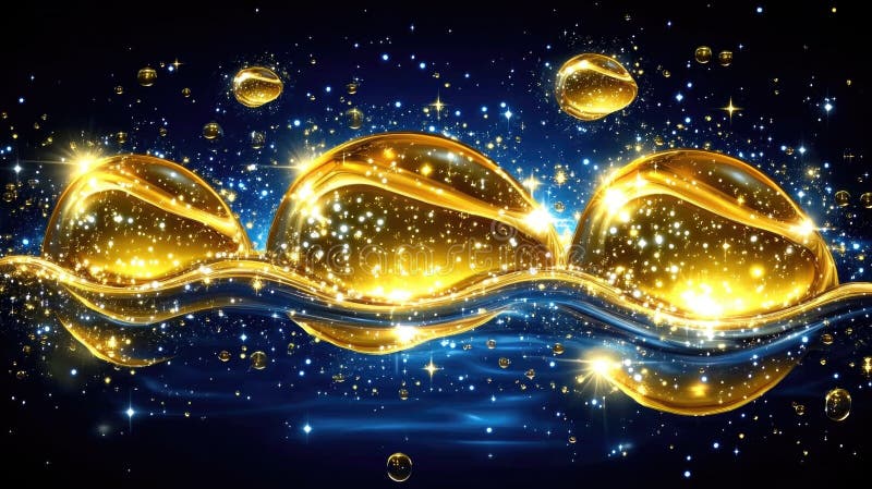 Cosmic Bubbles Floating Starry Night Sky Stock Photos - Free & Royalty ...