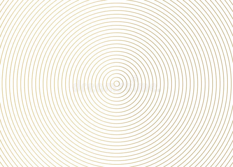 Golden Spiral Circle Pattern Stock Vector - Illustration of repeating ...