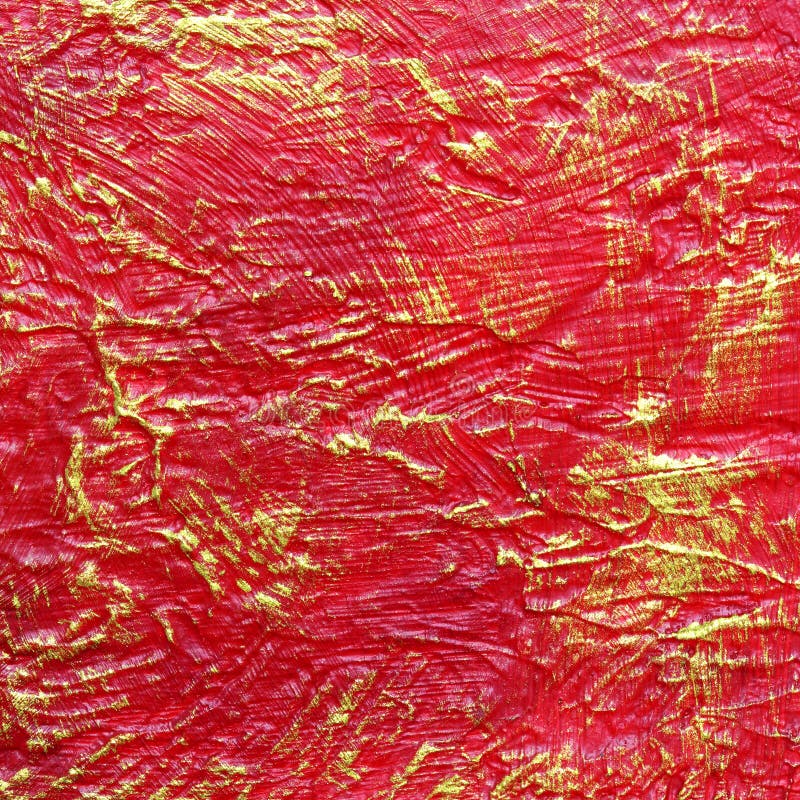 Golden Splashes Abstract Red Stock Photo - Image of sample, gold: 35883996