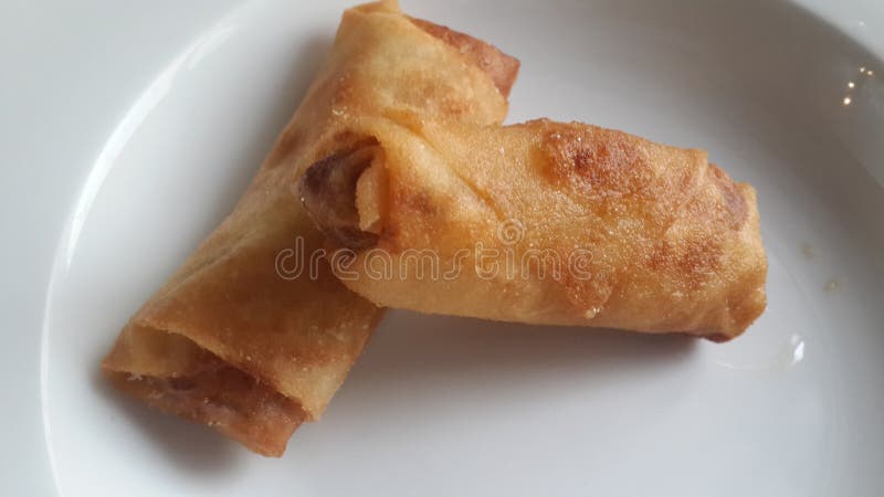 Golden spring rolls stock photo. Image of vegetables - 49378074
