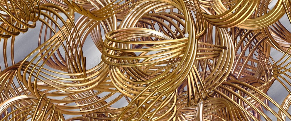 Golden springs stock illustration. Illustration of modern - 14556634