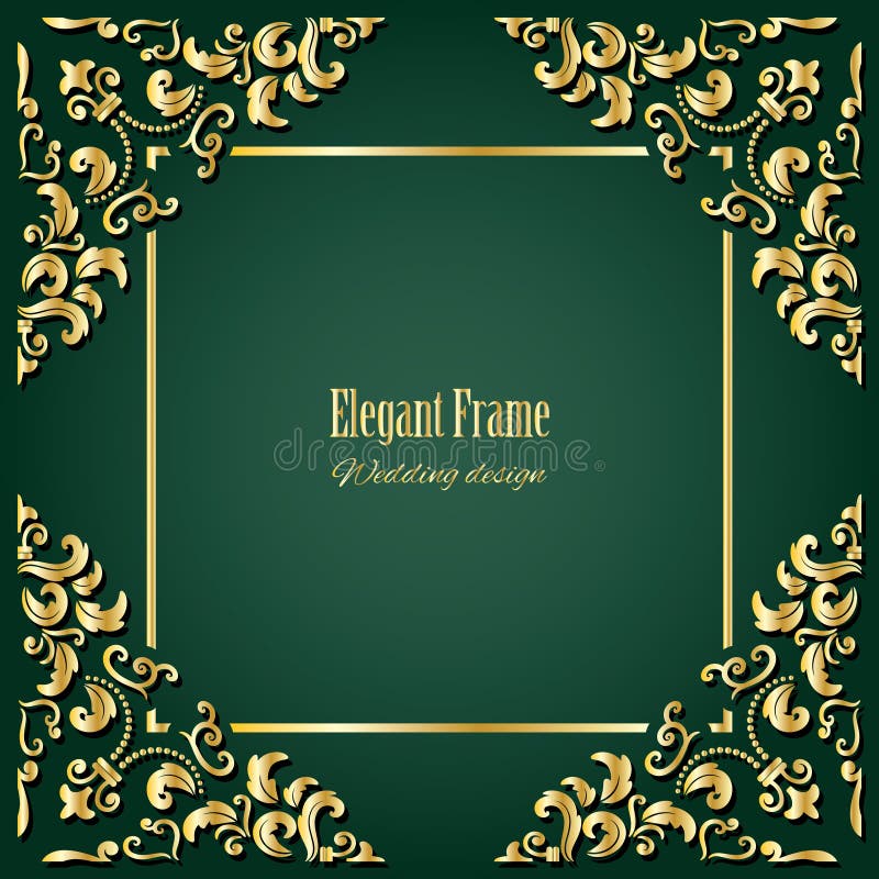 Square Filigree Frame Stock Illustrations – 3,839 Square Filigree Frame ...
