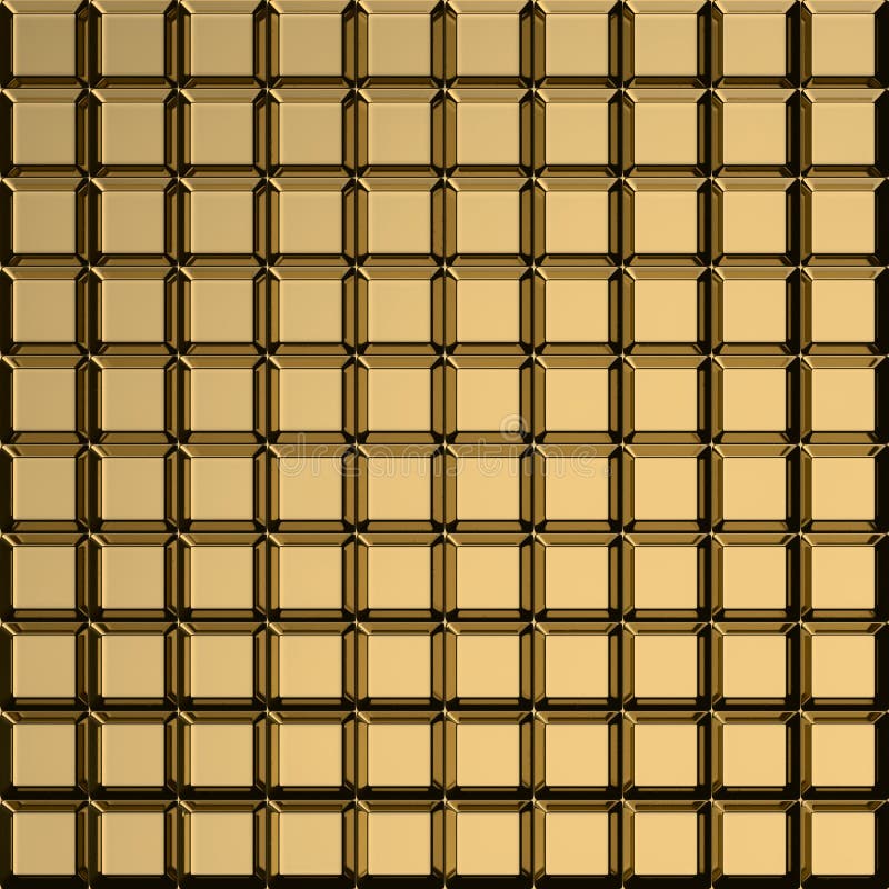 Golden square pattern stock illustration. Illustration of design - 28645481