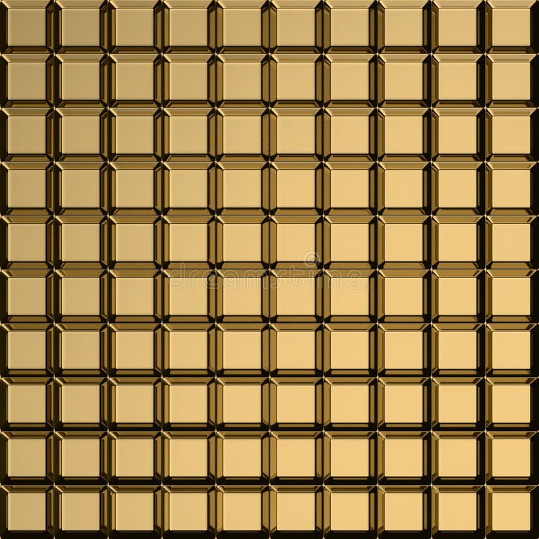 Golden square pattern stock illustration. Illustration of design - 28645481