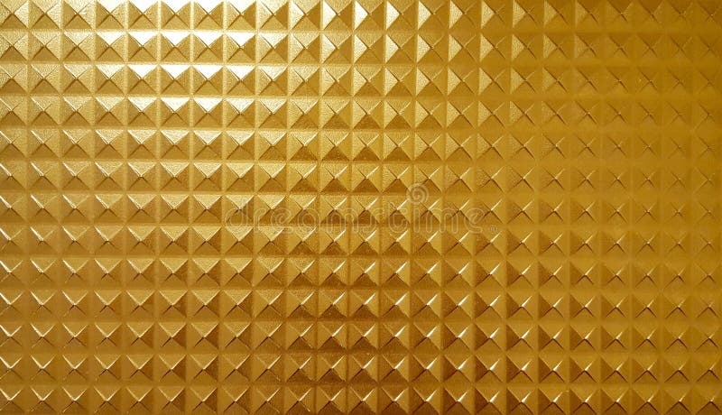 Golden Squares Shape Abstract Background Stock Image - Image of light ...