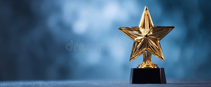 The Golden Star Trophy Representing Achievement and Excellence in ...