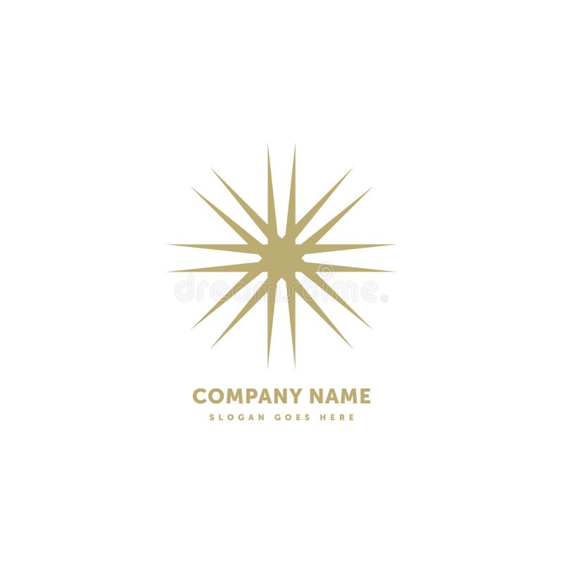 Star Vector Logo. Abstract Icon Mark Design Template Stock Illustration ...