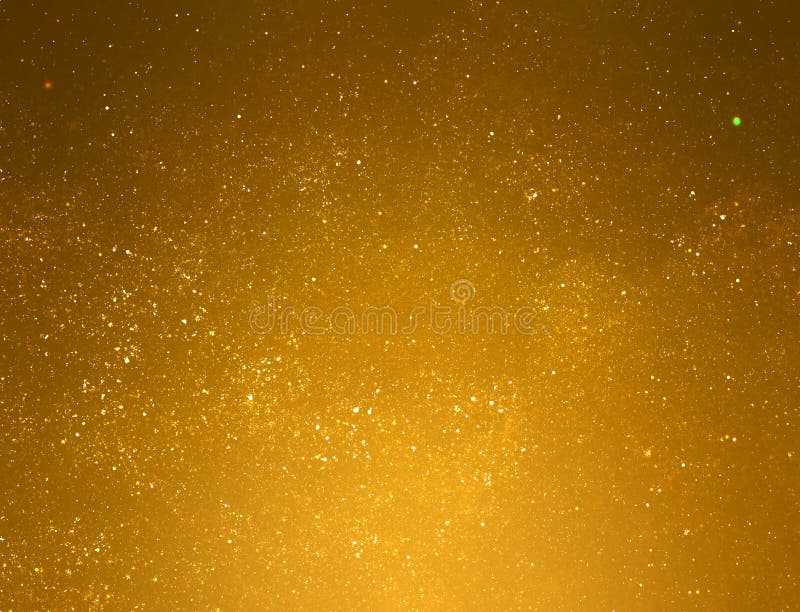 Golden Starry Glitter Background Stock Photo - Image of golden ...