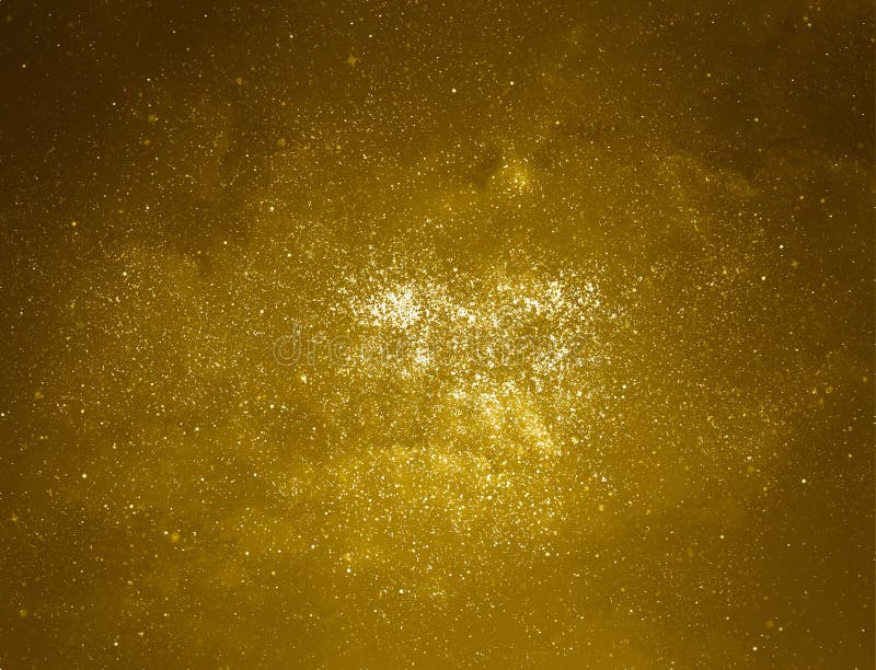 Golden Starry Glitter Background Stock Photo - Image of golden ...