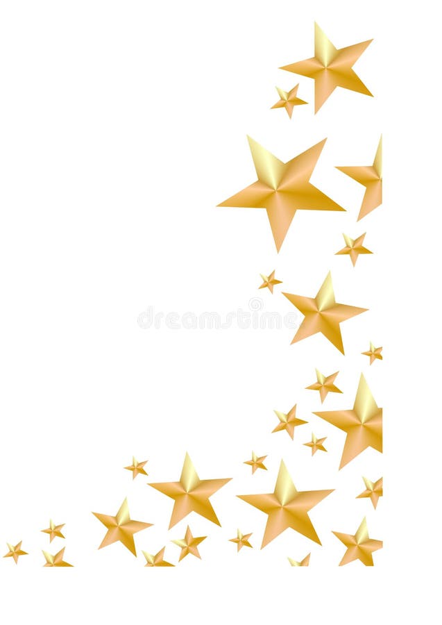 Simple Dropping Star or Hanging Stars on Black Background Christmas ...