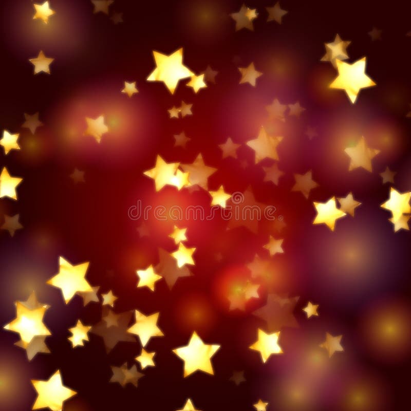 Golden stars in blue stock illustration. Illustration of color - 7445983