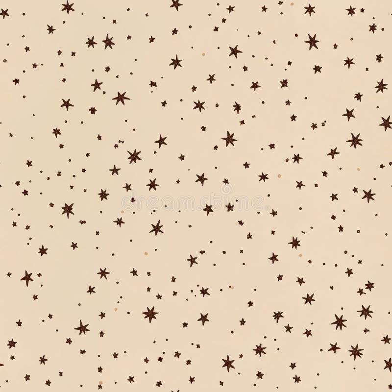 Golden Stars Scatter Seamless Pattern Background Stock Photo - Image of celebration, stars ...