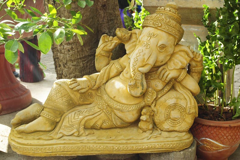 Golden statue stock photo. Image of ganesha, hinduism - 25524568