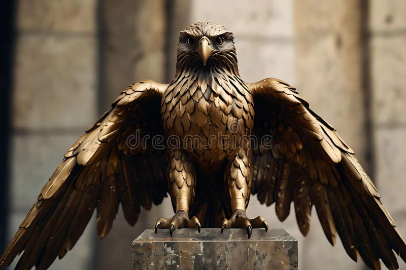Golden Eagle Antique Stock Illustrations – 493 Golden Eagle Antique ...