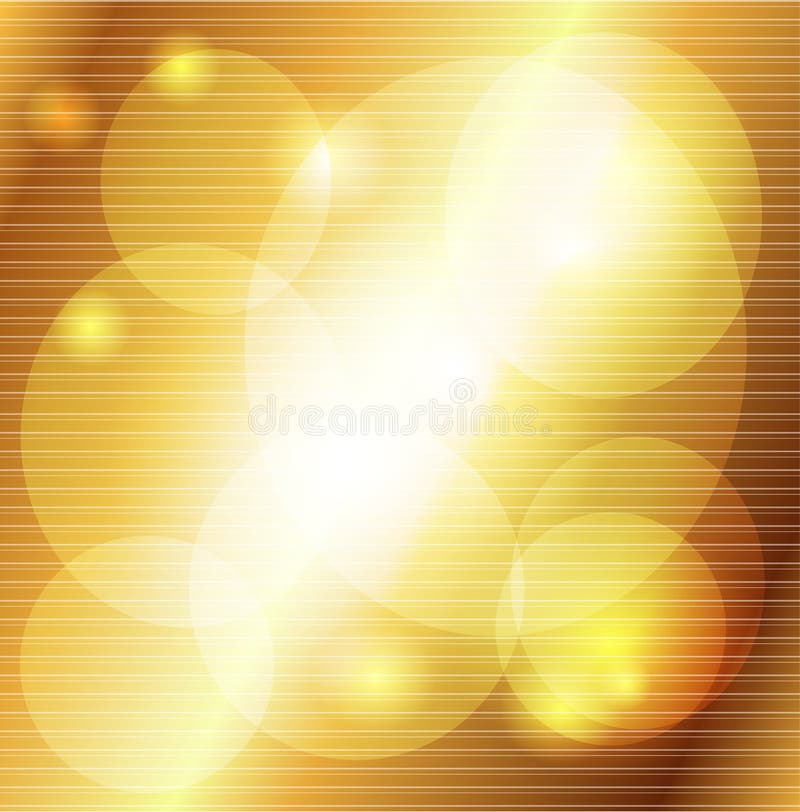 Golden Striped Decorative Background Vector Stock Vector - Illustration ...