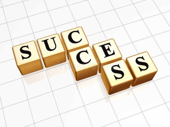 Golden success stock illustration. Illustration of market - 3584128