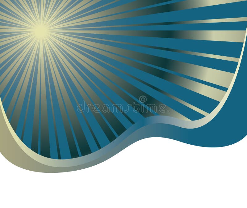 Golden Sun Rays Picture. Image: 8010949