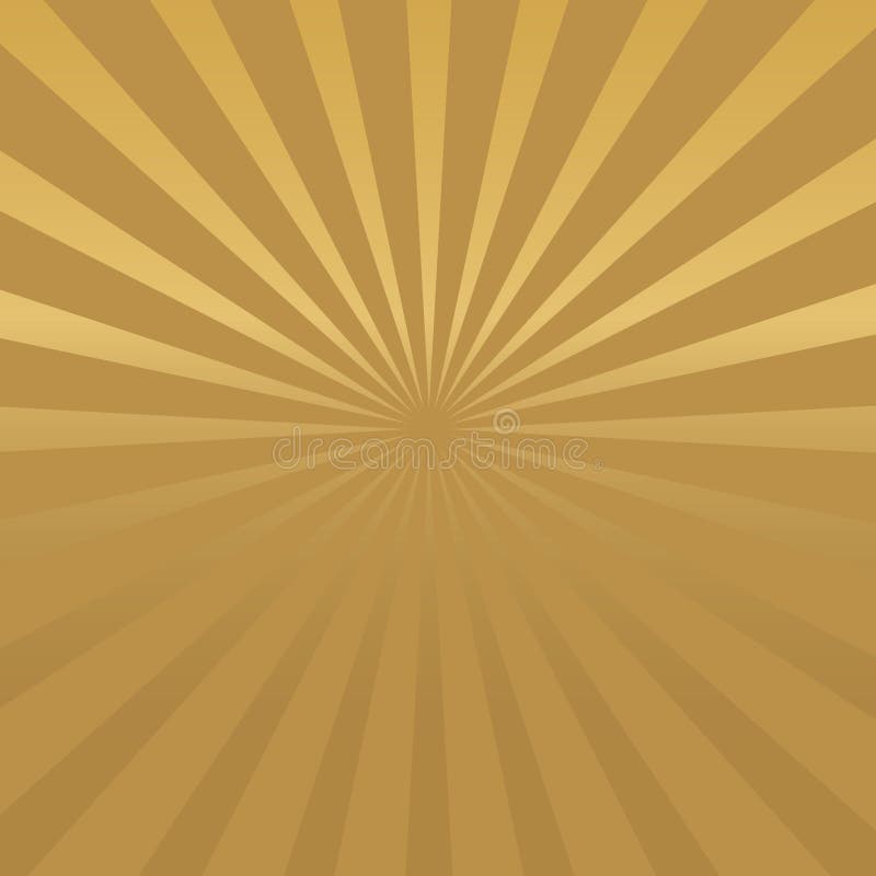 Golden sunburst background stock vector. Illustration of glamour ...