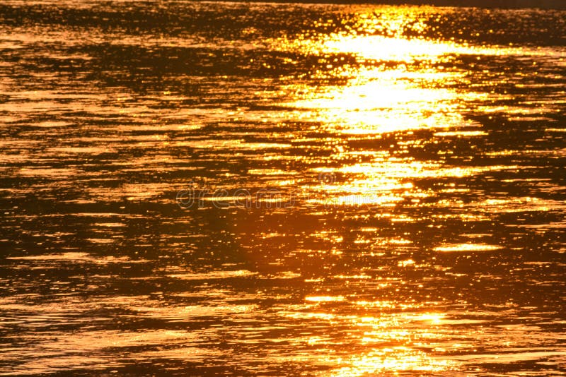 Golden Sunlight on River stock image. Image of monument - 98570261