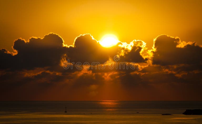 Golden Sunrise stock image. Image of gold, sunrise, vertical - 16433751