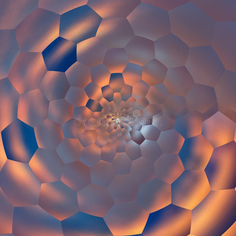 Sunset Abstract Shapes Blurs Colors Stock Illustration - Illustration ...