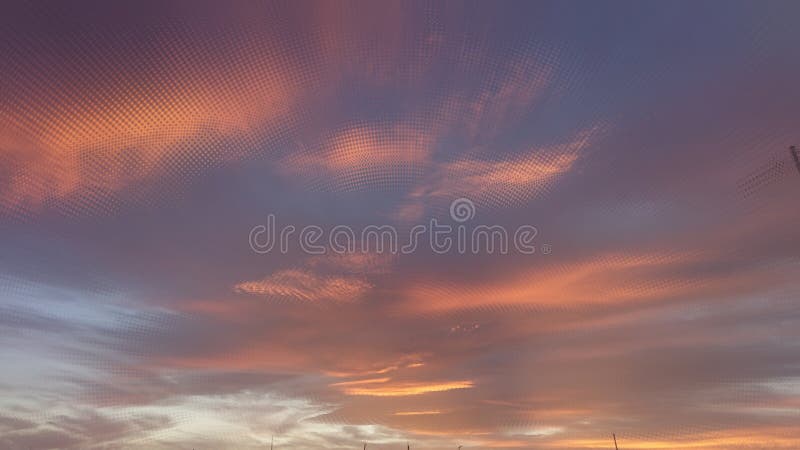 Golden Sunset Abstract Shapes Blurs Colors Background Stock Photo ...