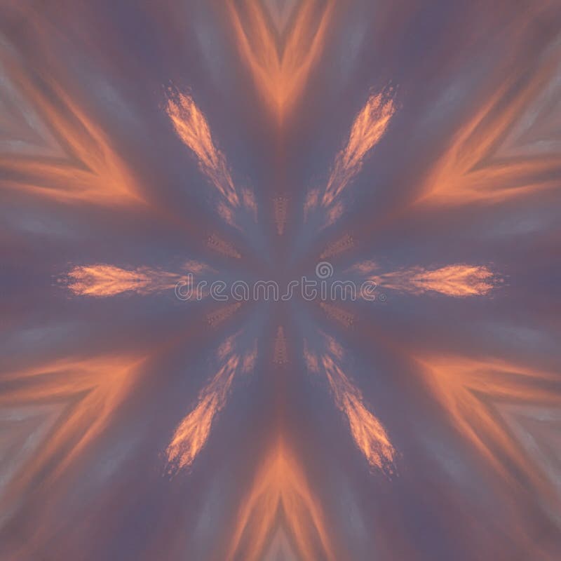 Golden Sunset Abstract Shapes Blurs Colors Background Stock ...