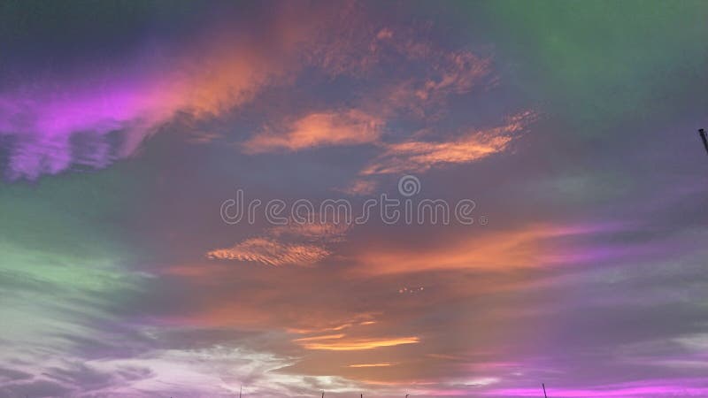 Golden Sunset Abstract Shapes Blurs Colors Background Stock ...