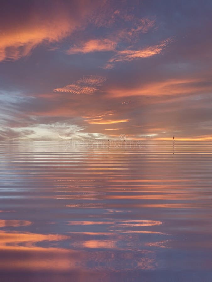 Golden Sunset Abstract Shapes Blurs Colors Background Stock Image ...