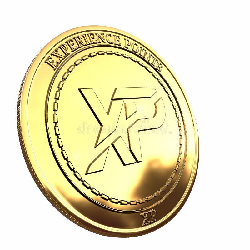 Golden T Cryptocurrency Coin. Stock Illustration - Illustration of coin ...