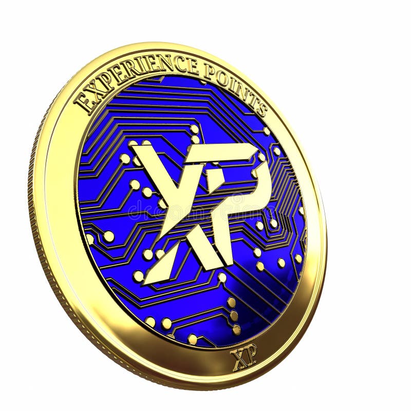 Golden T Cryptocurrency Coin. Stock Illustration - Illustration of ...