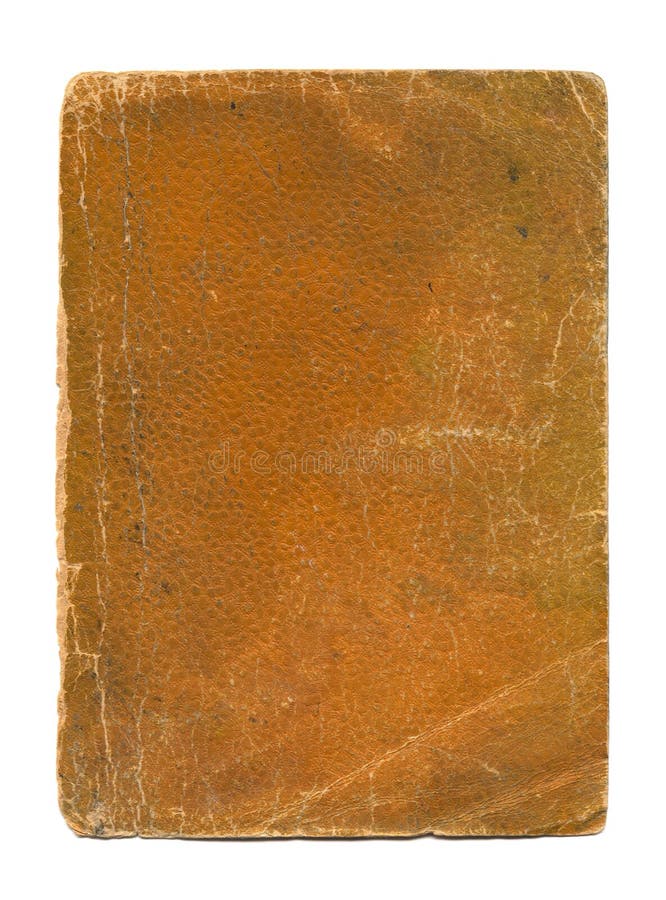 Golden Tan Textured Old Book Cover Stock Photo - Image of creased ...