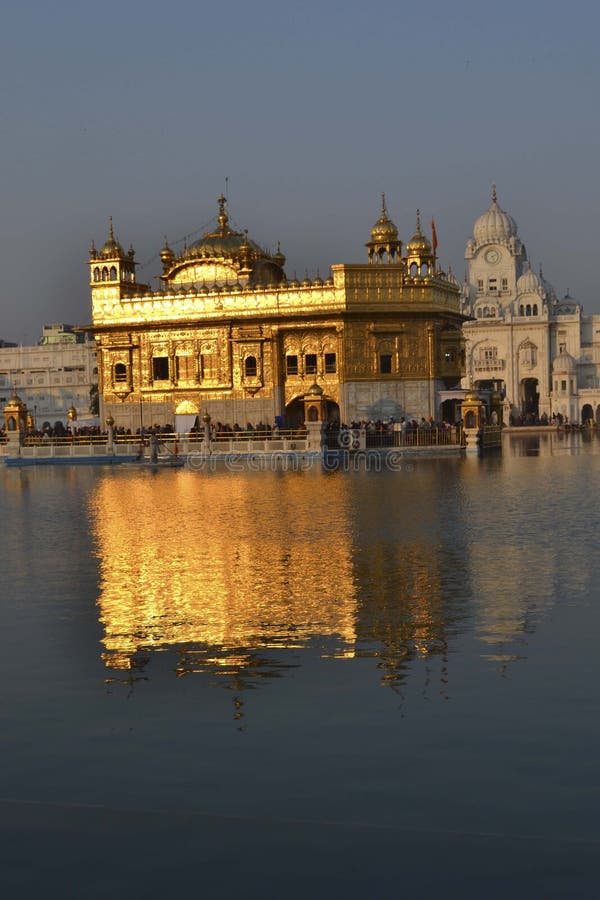 The Golden Temple in India stock image. Image of culture - 107451351