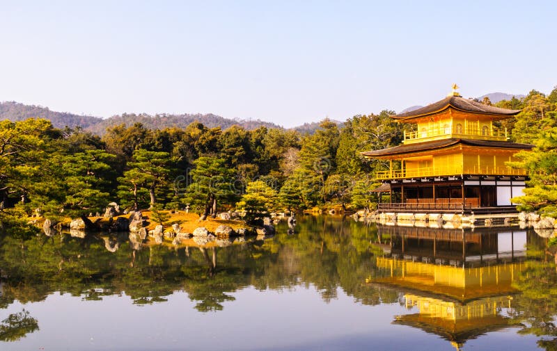 Golden Temple Landscape View Stock Image - Image of colors ...