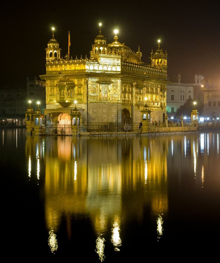 Golden Temple India stock image. Image of minaret, architecture - 54873749