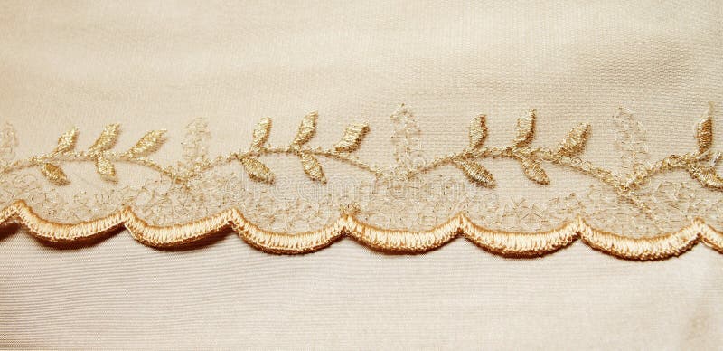 Gold netting fabric decor stock image. Image of field - 6915113