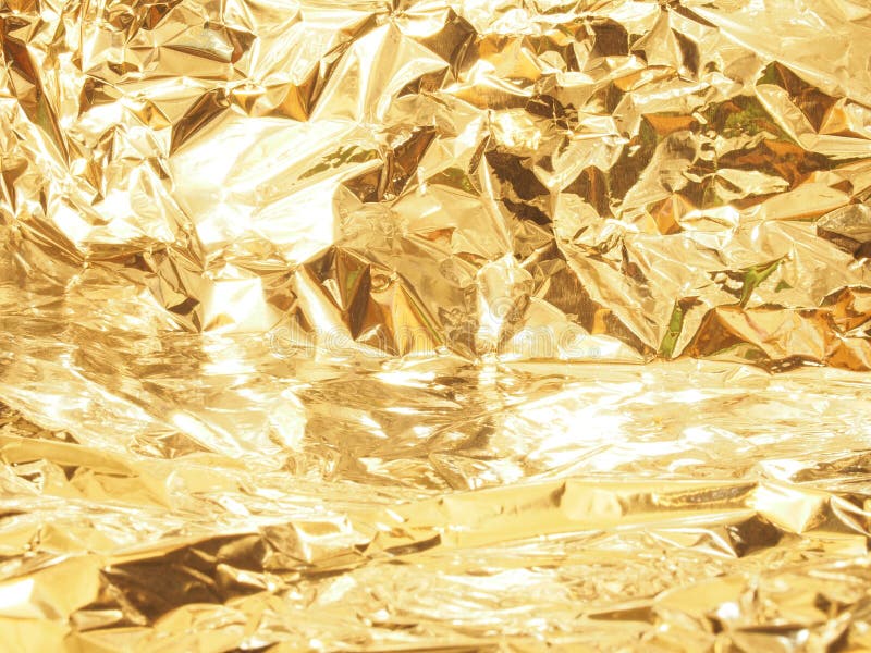 Golden Texture with Metallic Luster. Faces Stock Image - Image of ...
