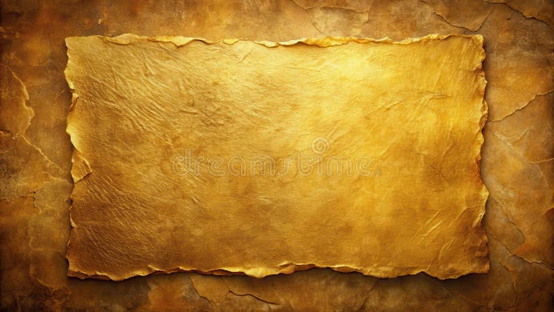 Golden Textured Background with a Rough-edged, Metallic Insert Ideal ...