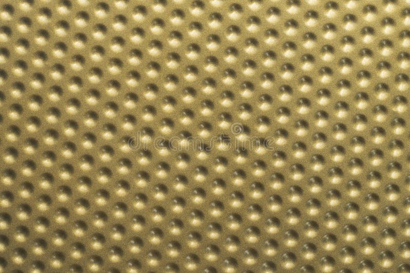 Golden Textured Pattern of the Baking Tin Bottom. Seamless Metal Sheet ...