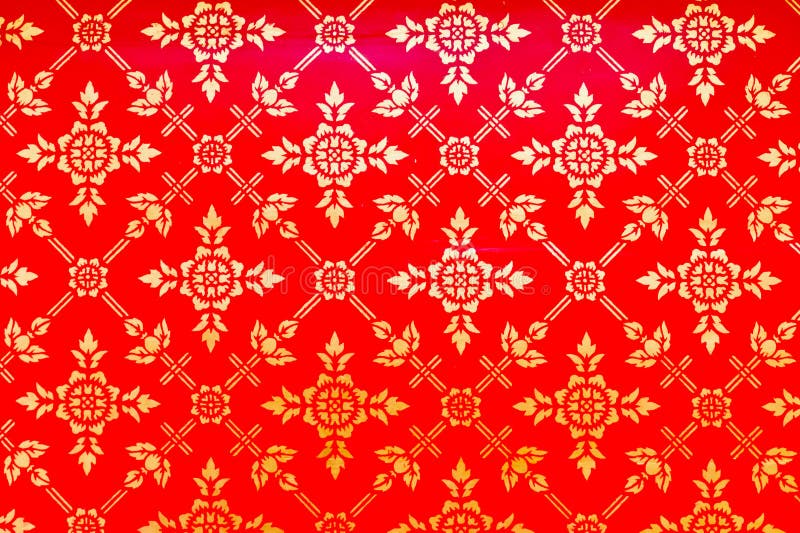 Traditional Thai pattern stock image. Image of antique - 20892451