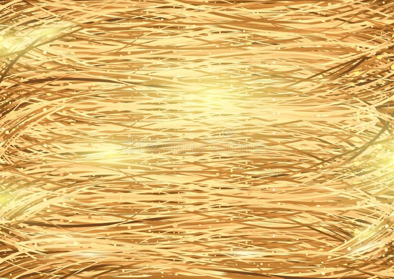 Golden Threads Background stock illustration. Illustration of pattern ...