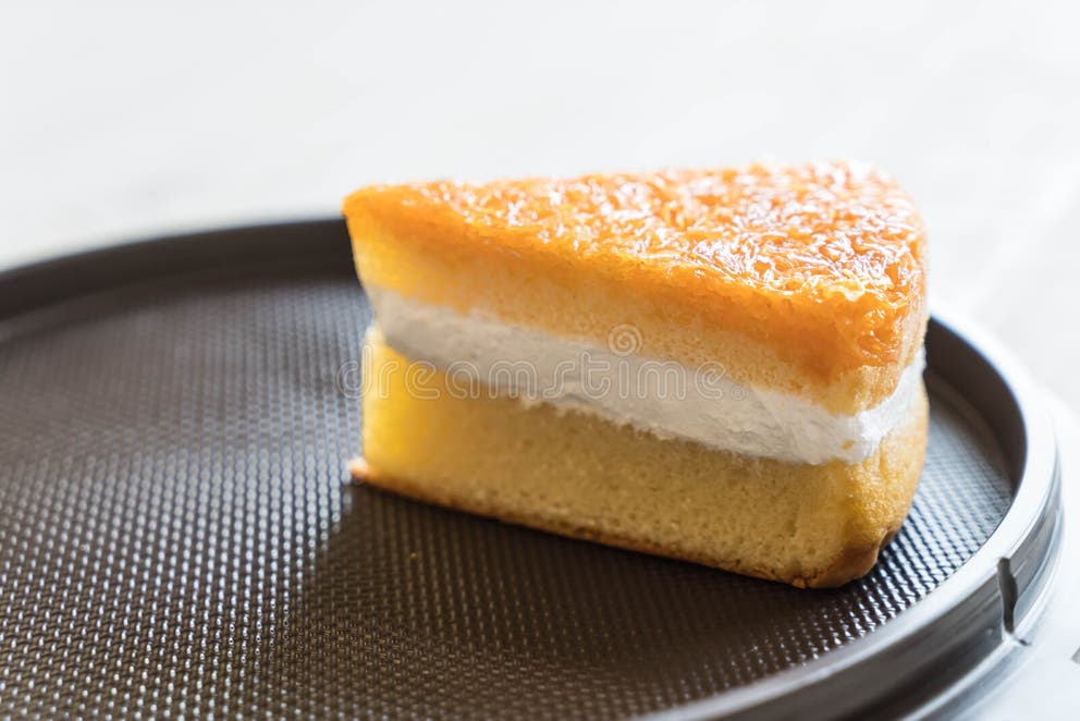 Golden threads cake stock photo. Image of tong, threads - 96195290