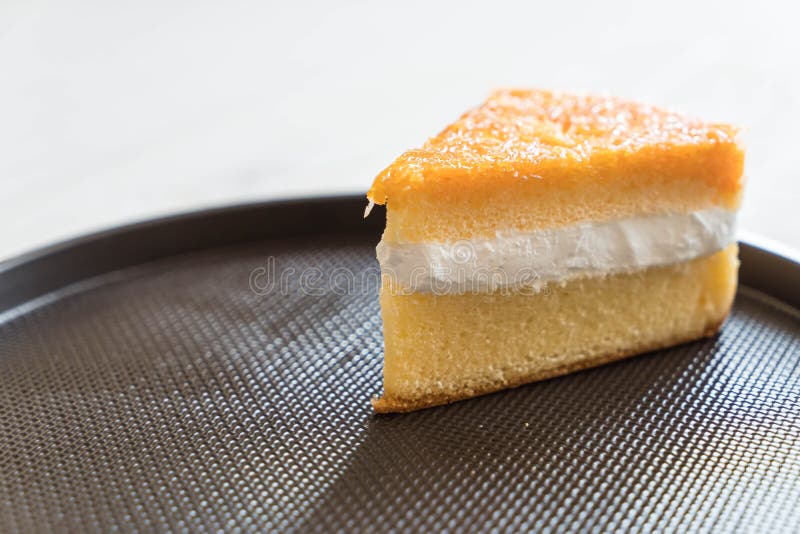 Golden threads cake stock photo. Image of gold, wooden - 96448102