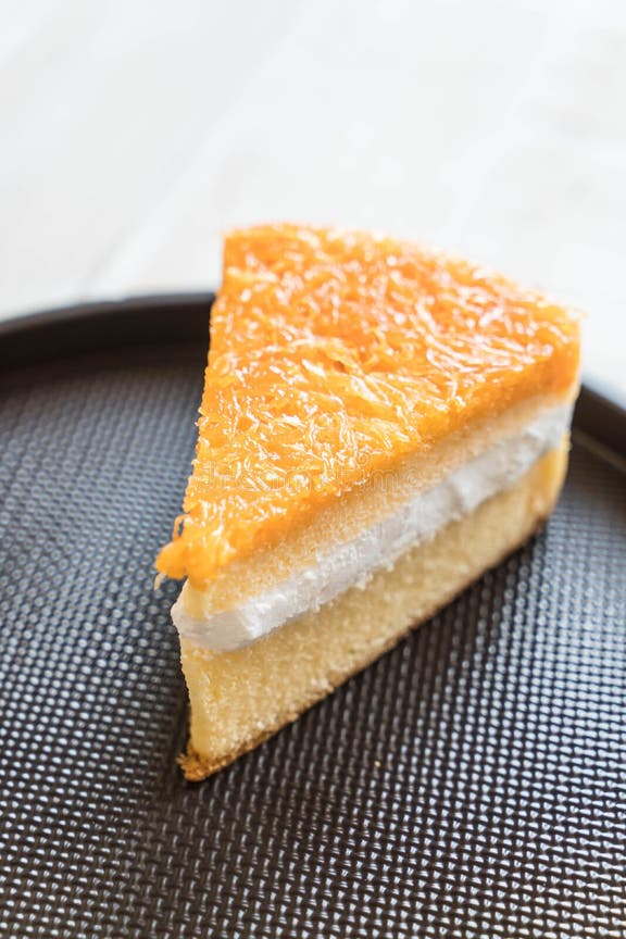 Golden threads cake stock photo. Image of tasty, dish - 96975602